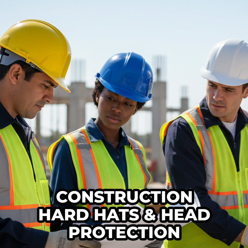 Construction Hard Hats & Safety Helmets | OSHA & ANSI