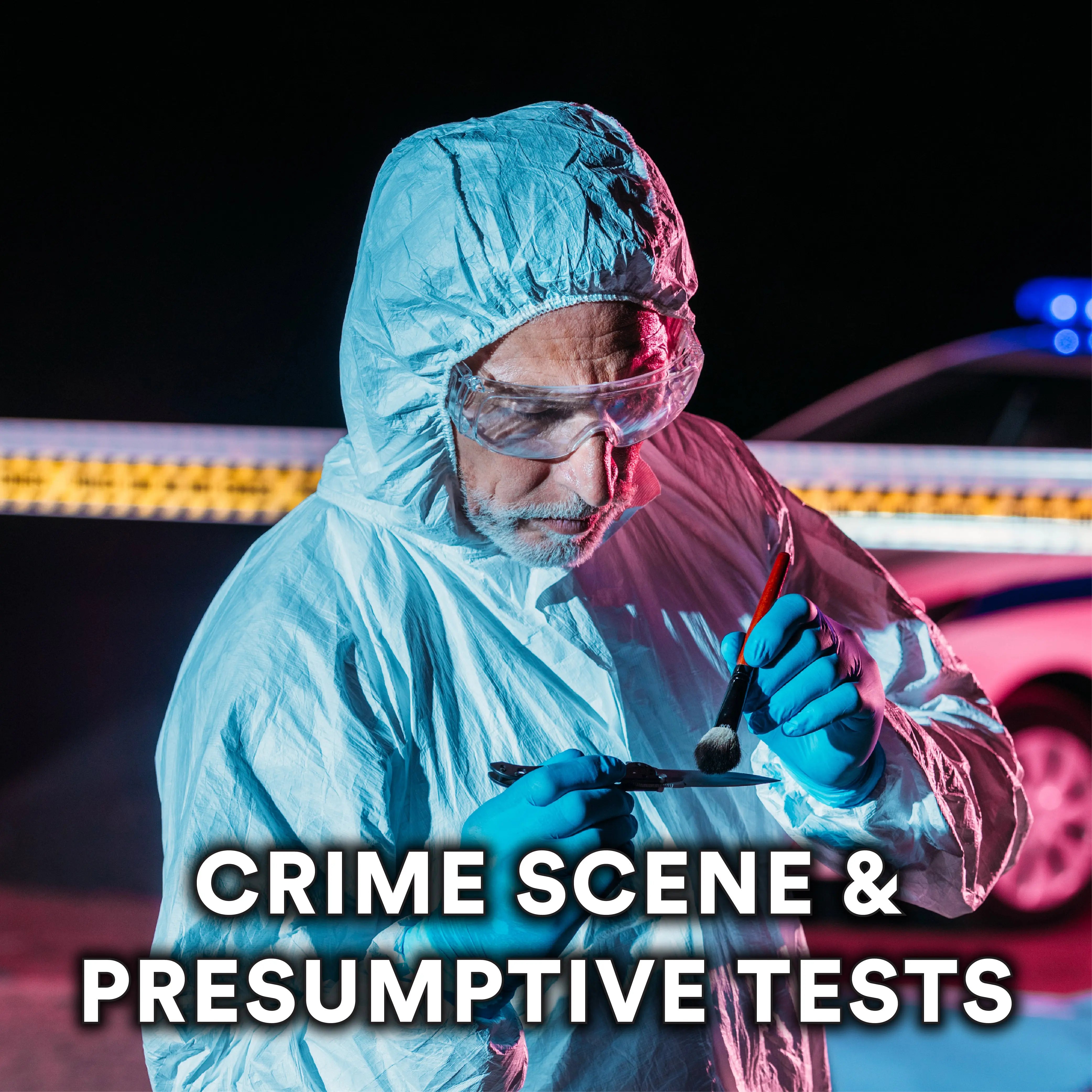 Crime Scene & Presumptive Tests | NIK, Evi-Paq, Lightning Powder