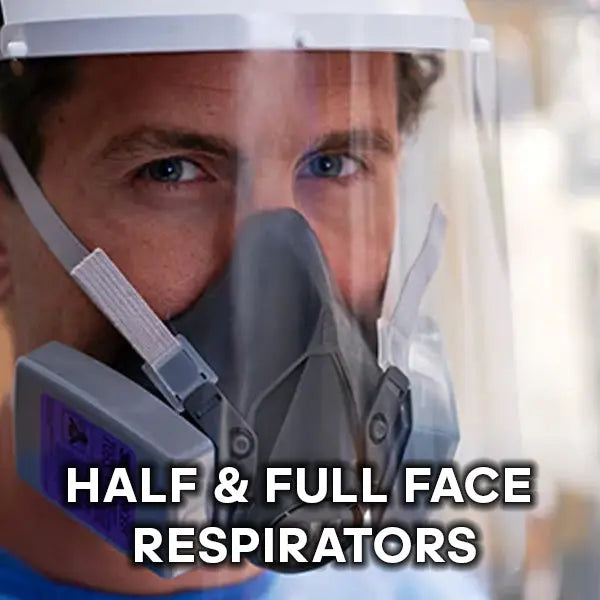 Half and Full Face Respirator Masks | Enviro Safety Products