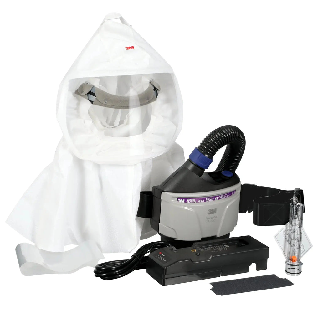 3M TR-300N+ ECK Versaflo Easy Clean PAPR Kit, Gray, Universal