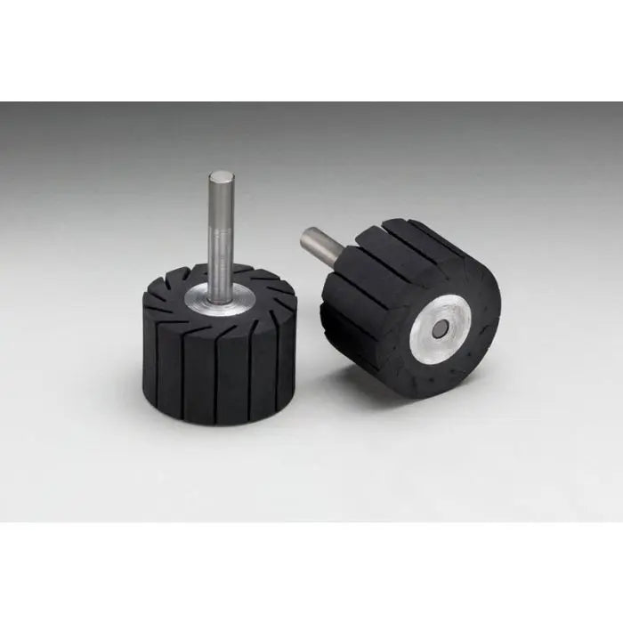 3M™ Rubber Slotted Expander Wheel 77718, 1-1/2 in x 1 in 1/4 Diameter