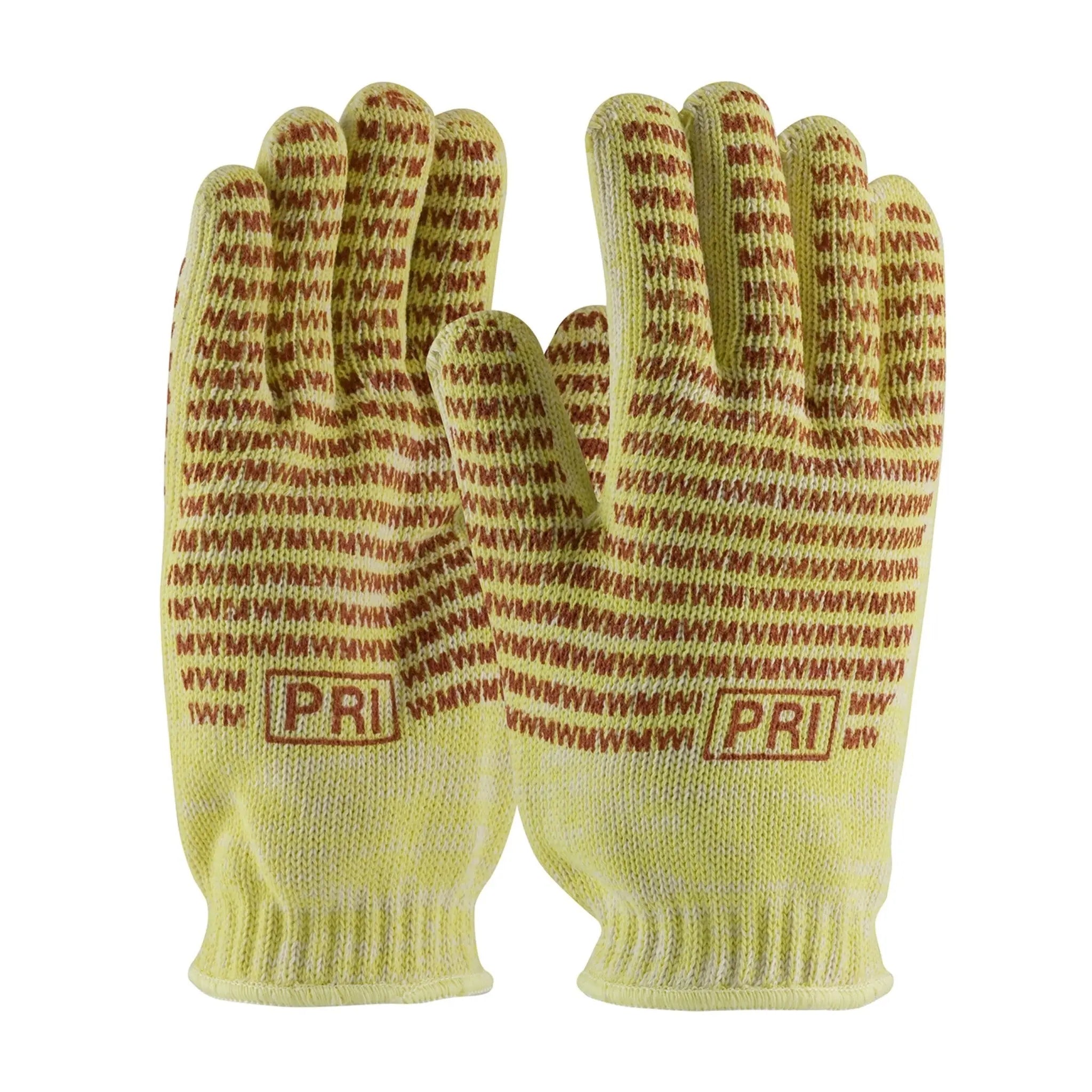 PIP 43-552 Hot Mill EverGrip Gloves – Kevlar/Cotton, Yellow