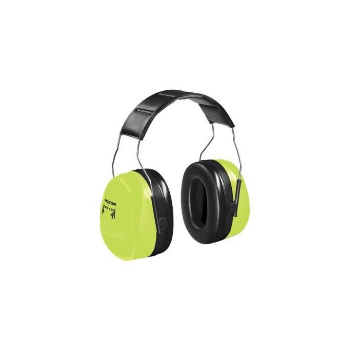 3M PELTOR H10A HV Optime 105 Over-the-Head Hi-Vis Earmuffs | Peltor ...