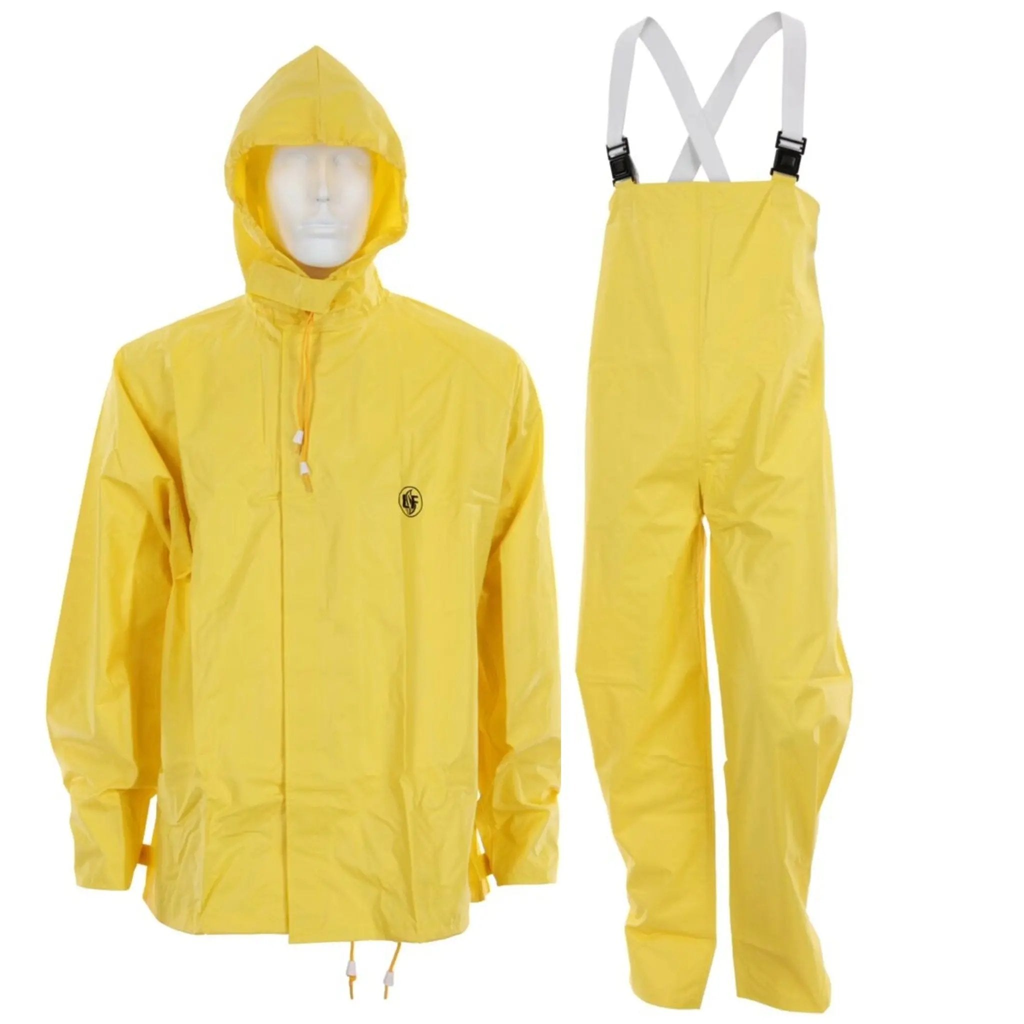 MCR Safety Hydroblast 3902 2-Piece Hydroblasting Rain Suit with Hood