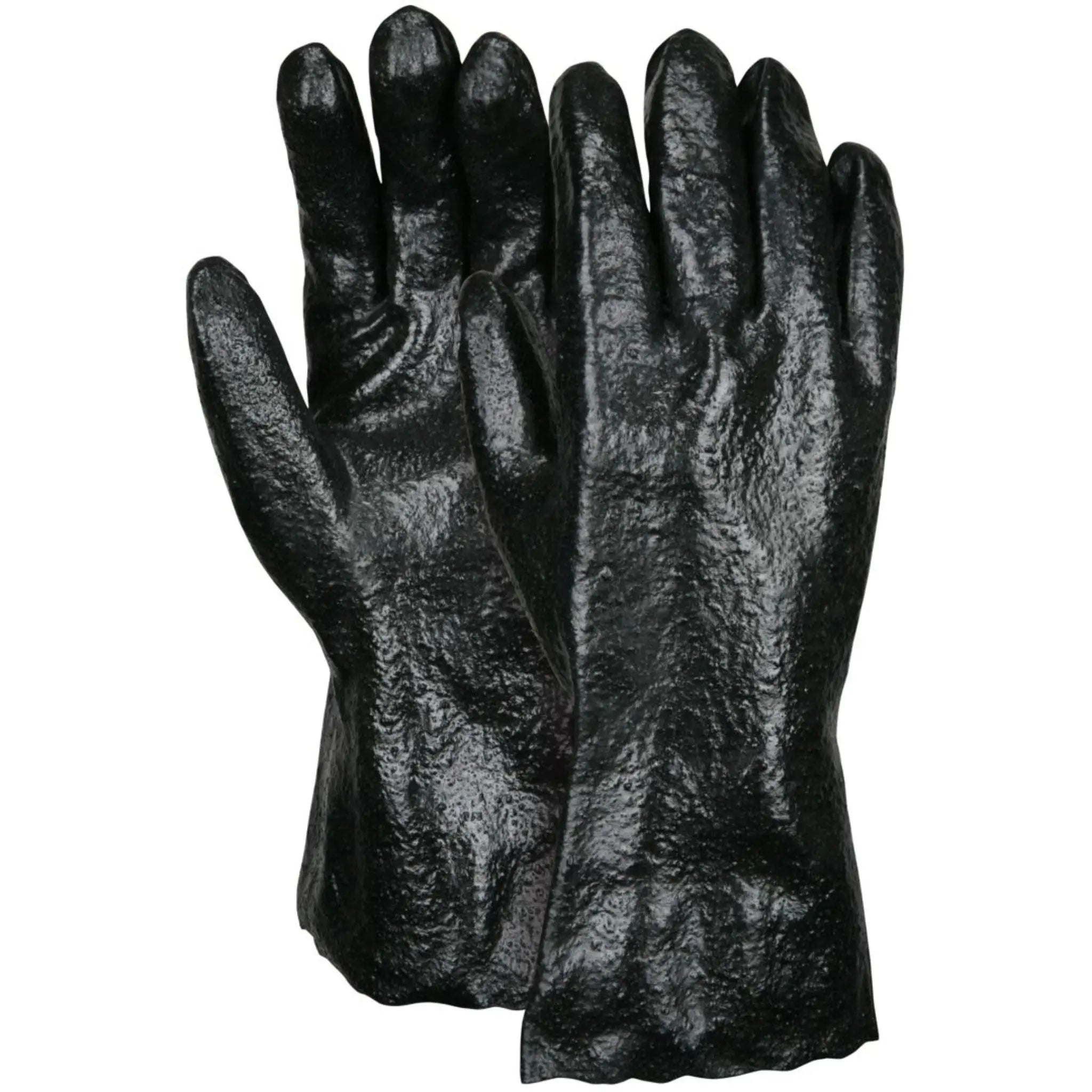 MCR Safety 6212R Soft Interlock Lining with PVC Coated Work Gloves