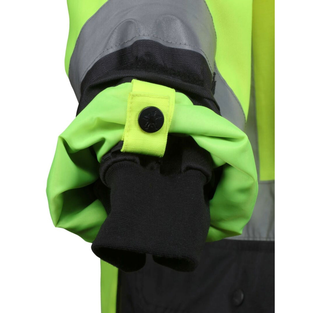 MCR Safety VT238JH Class 3 Insulated Hi-Vis Rain Gear Winter Jacket