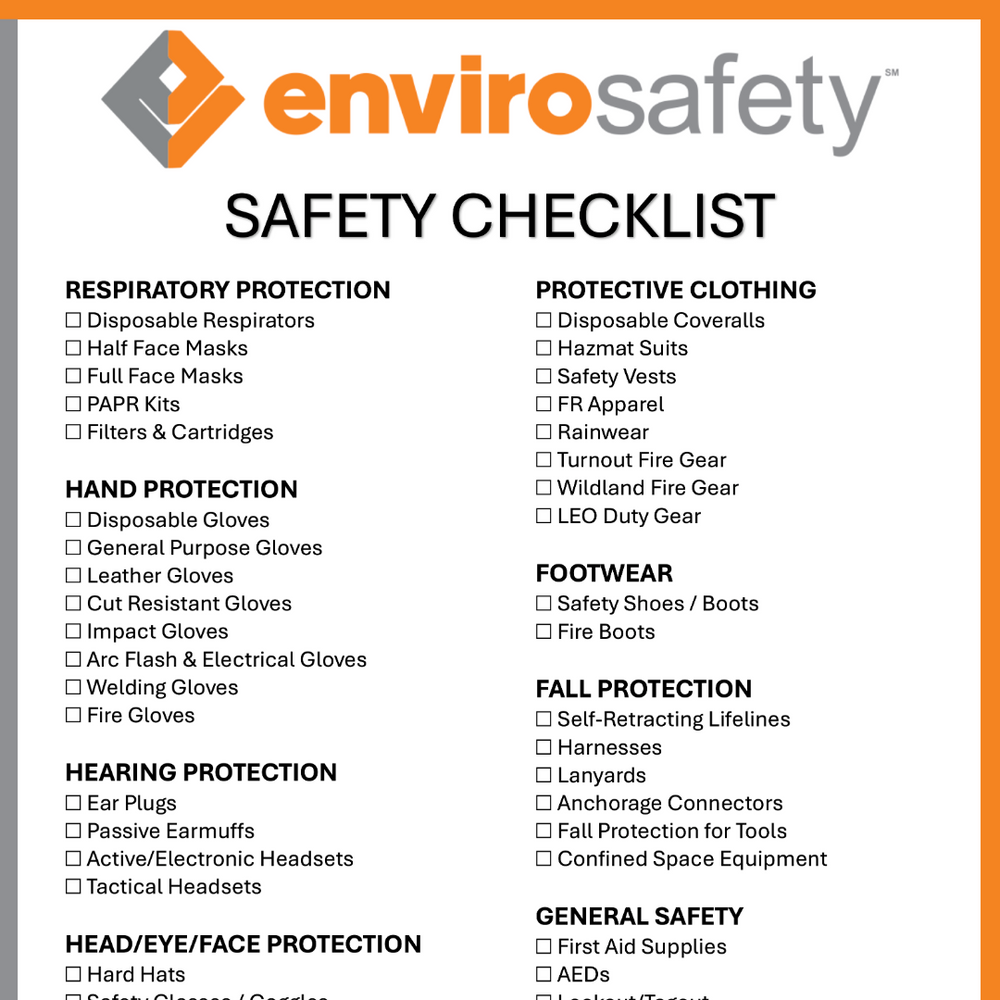 Safety Checklist