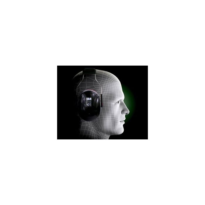 3M PELTOR H10A Optime 105 Over-the-Head Earmuffs | Peltor Hearing ...